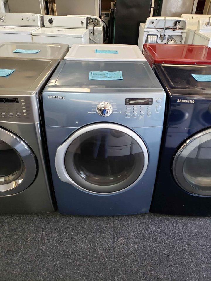 Samsung Dryer Model DV330AEB/XAA Light Blue Electric Front Load ...